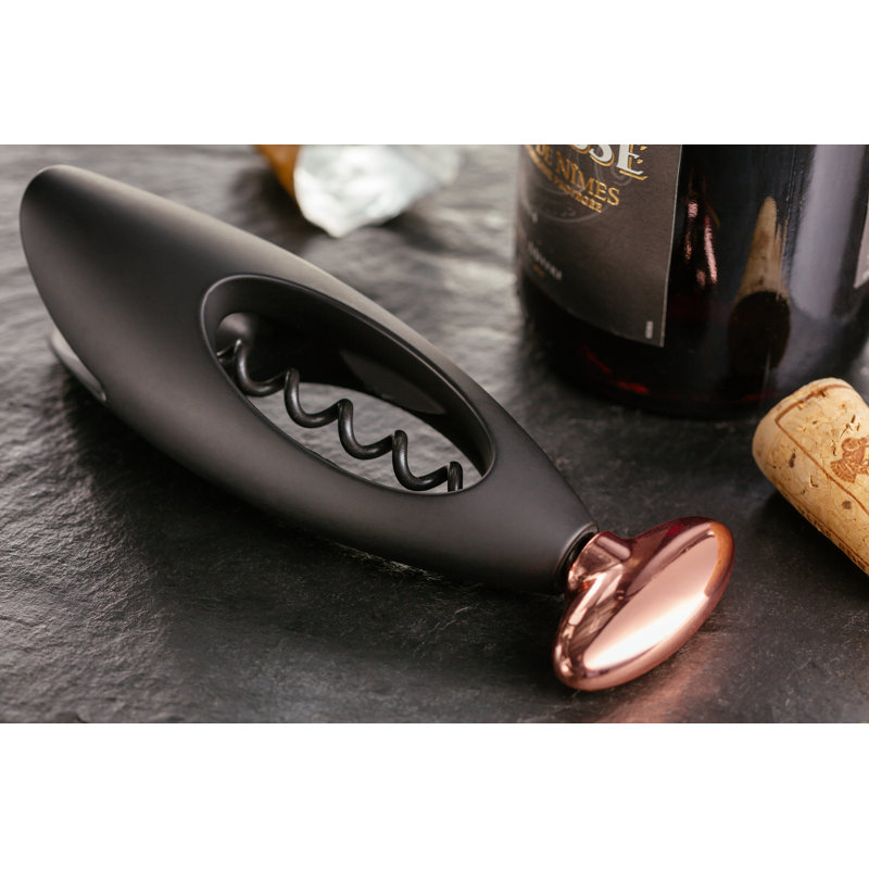 Stellar Copper Gadgets, Deluxe Corkscrew | Wayfair.co.uk